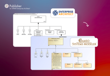 Convert SPARX EA systems models to Cameo Systems Modeler